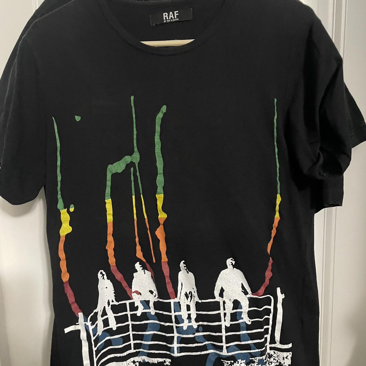 Raf by raf simons tee Size: M - Depop