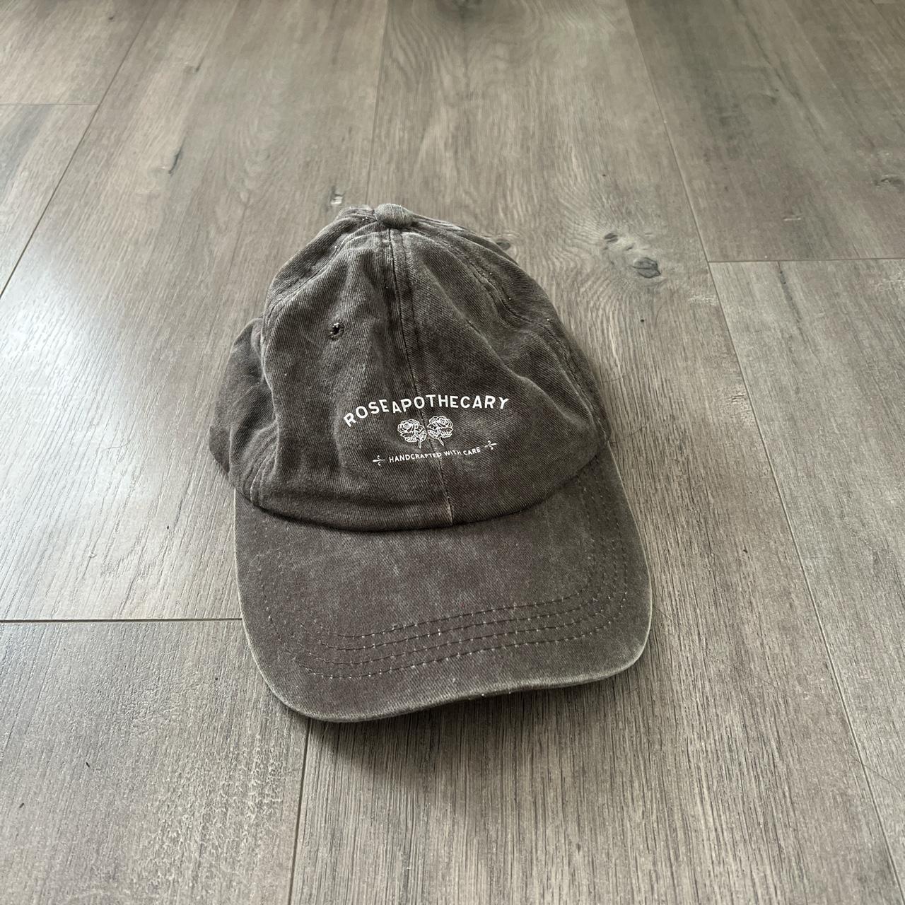 washed purple greyish hat - Depop