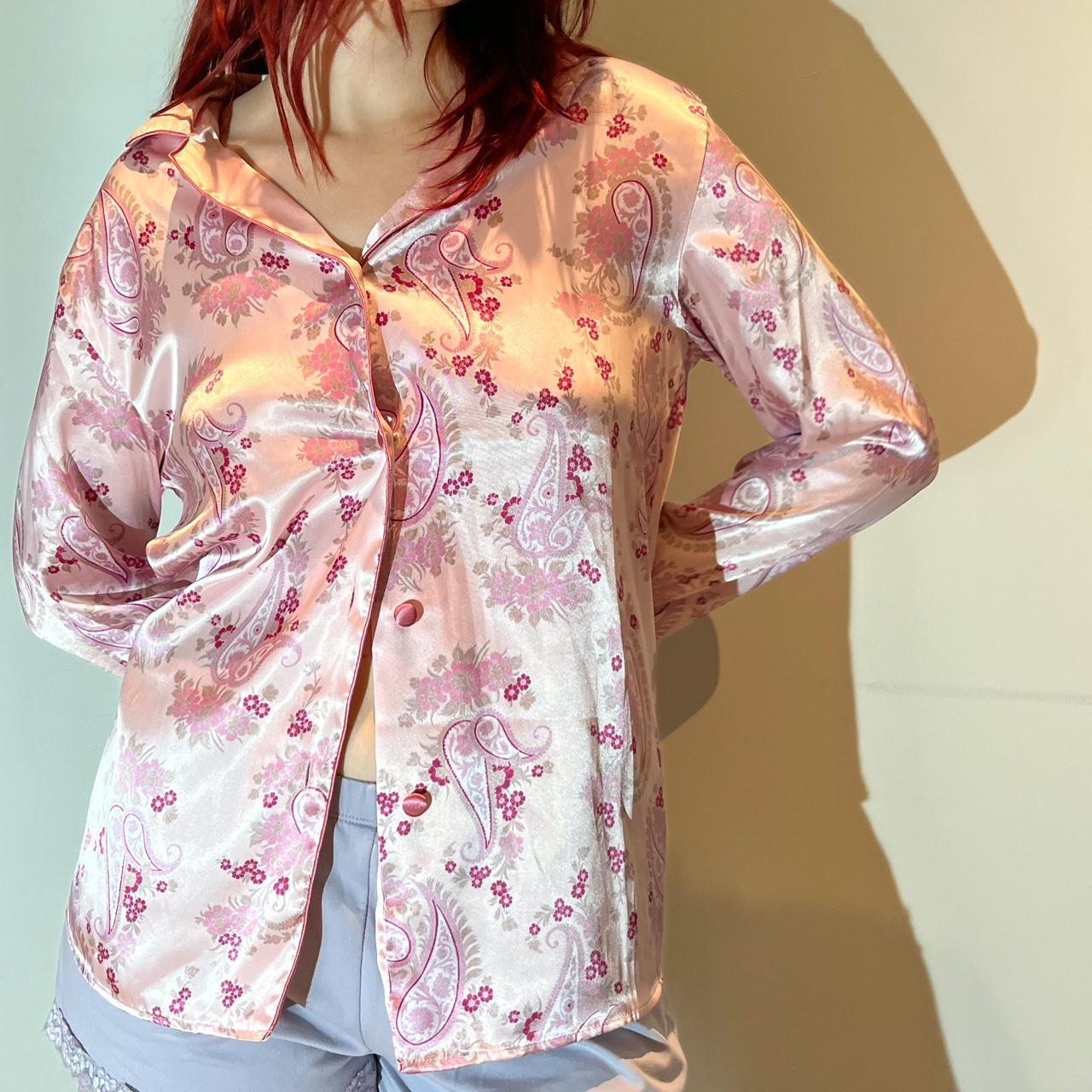 Urban Outfitters Women's Pink and Purple Pajamas | Depop