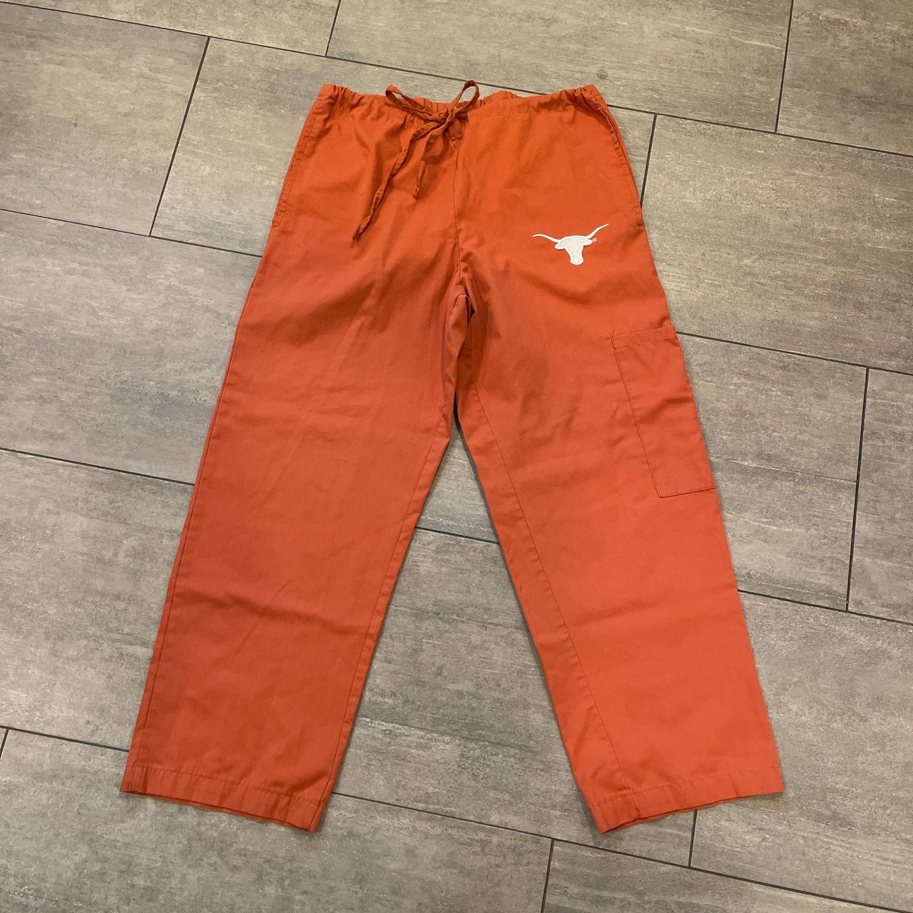 University of Texas Longhorns scrub pants, XS... | Depop
