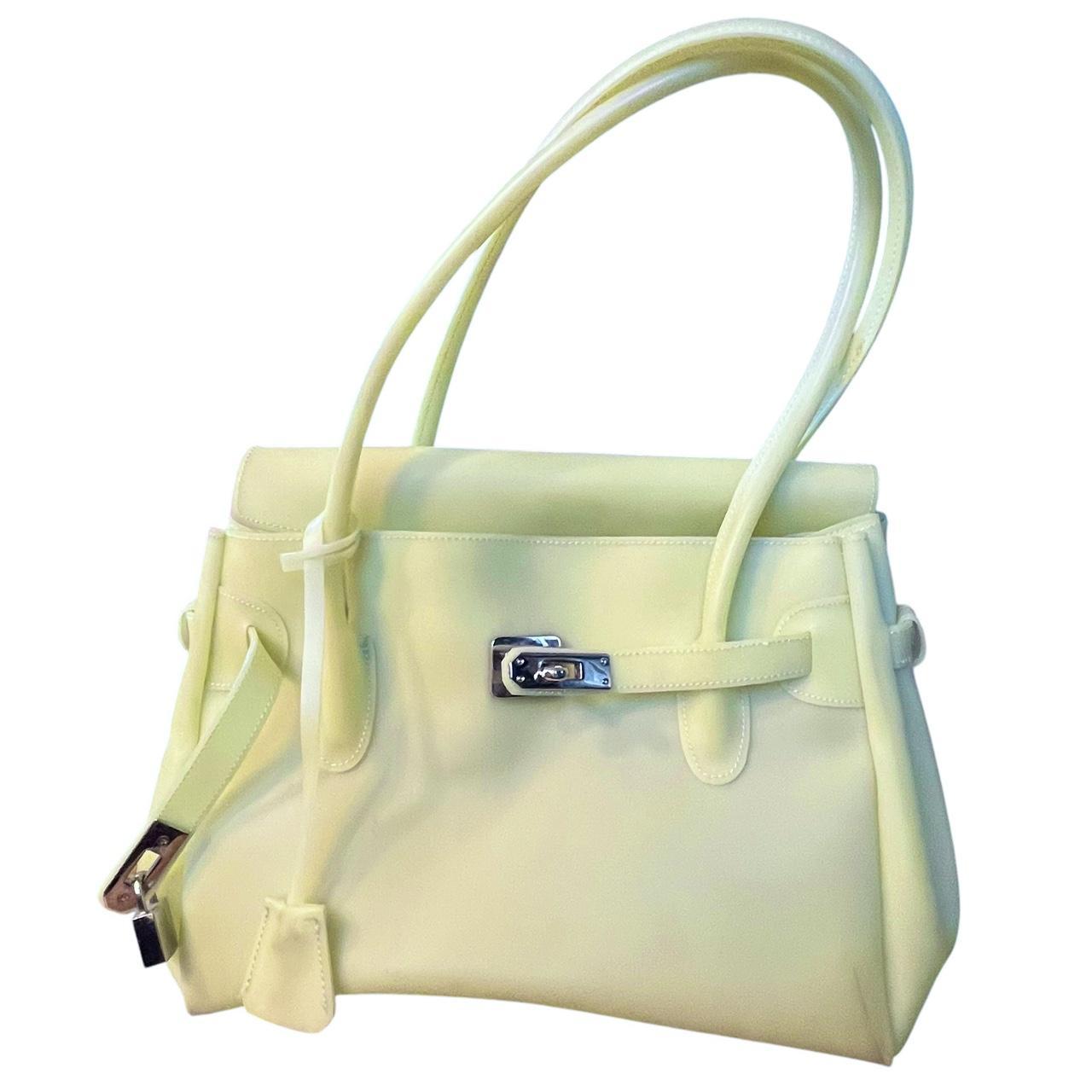 Matcha latte jelly purse! Fresh spring green color... | Depop