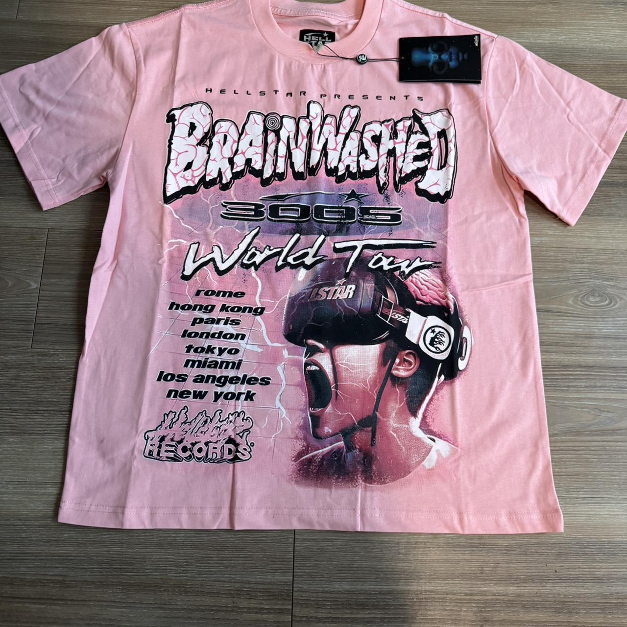 Pink Brainwashed World Tour 2003 T-shirt #Hellstar... | Depop