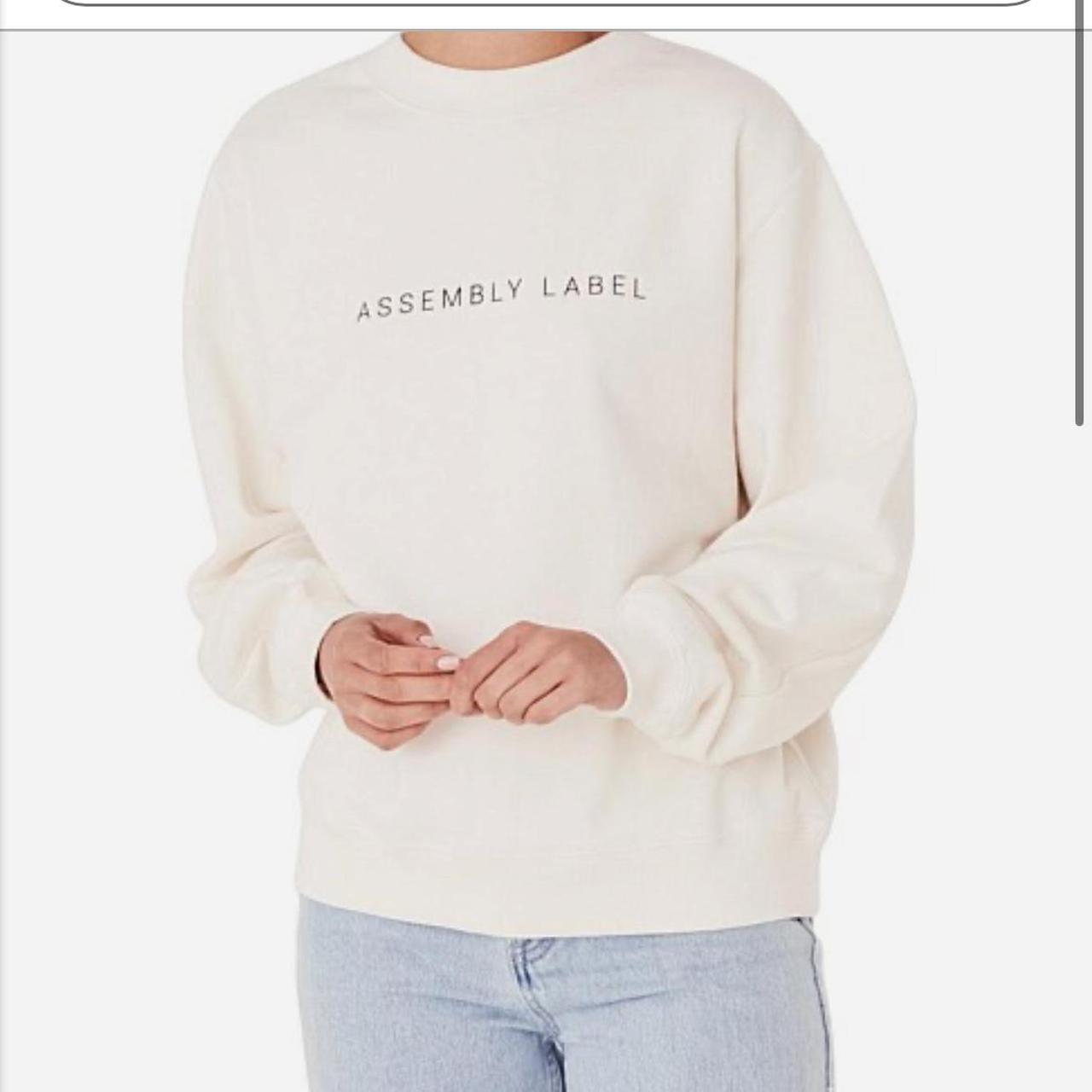 Assembly label jumper Fits 6-8 Bought for $90... - Depop