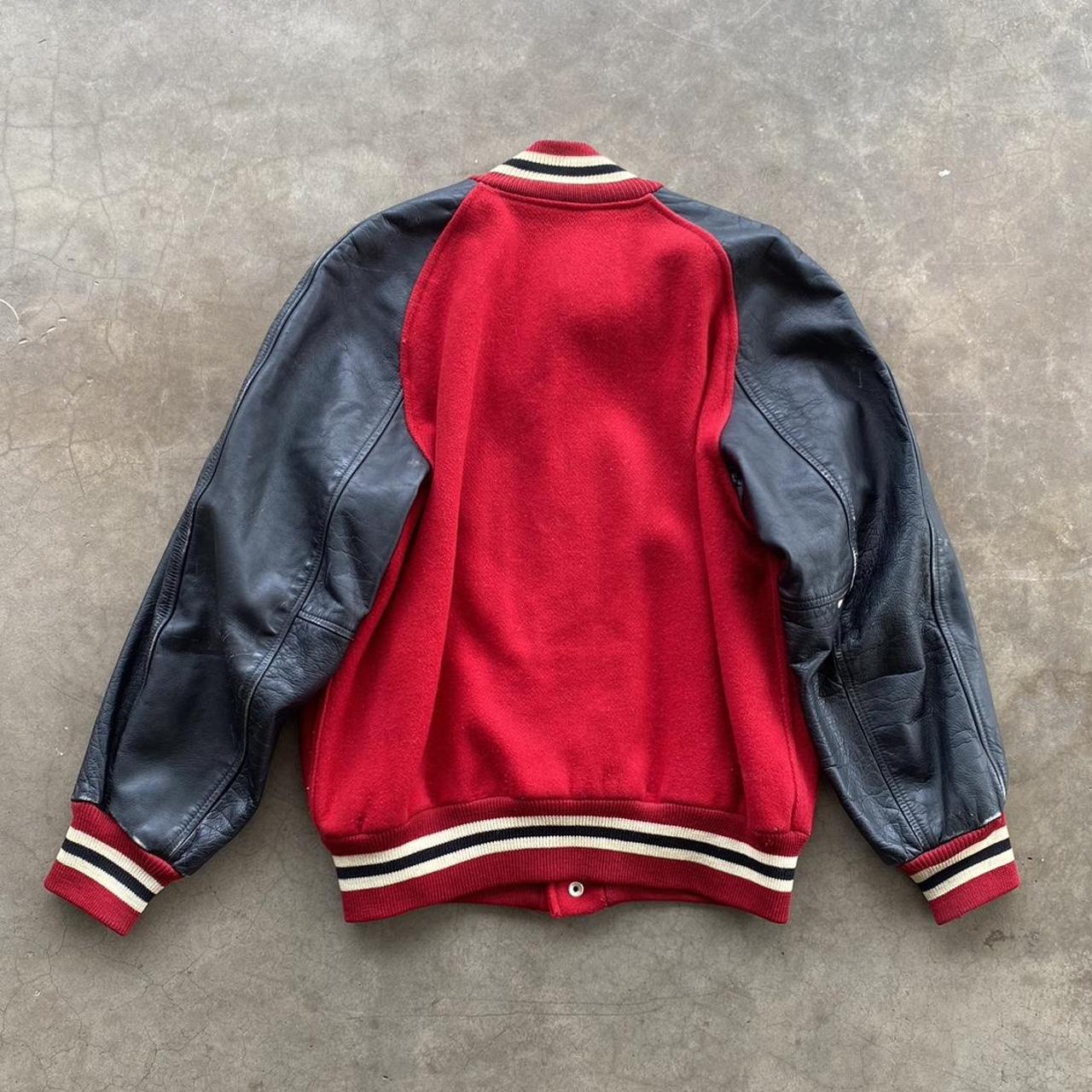 Men's Red and Black Jacket | Depop