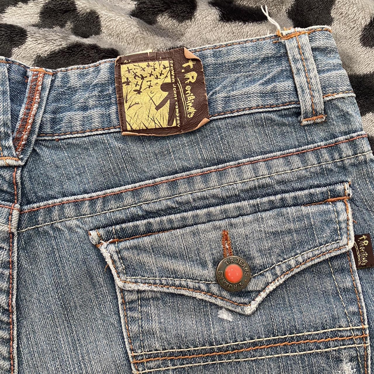 J.R jeans denim blue distress shorts Super cute and... - Depop