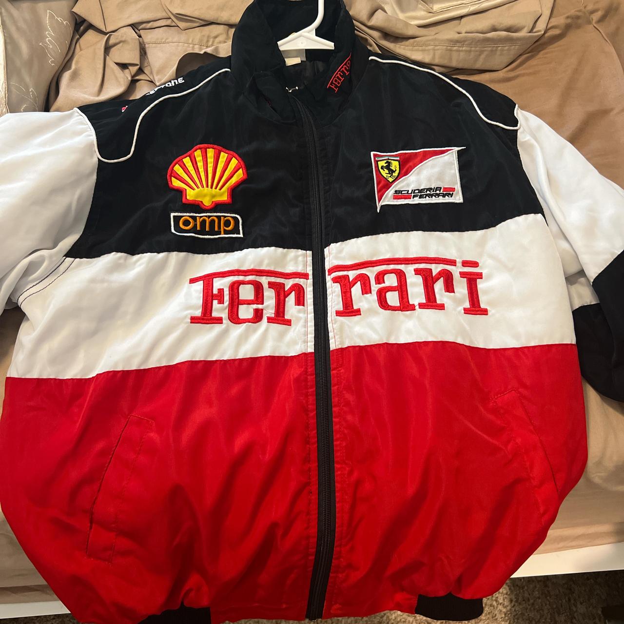 Ferrari nascar racer jacket - Depop