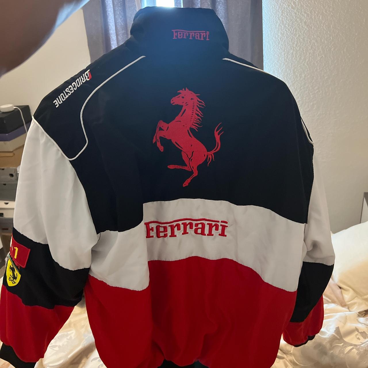 Ferrari nascar racer jacket - Depop