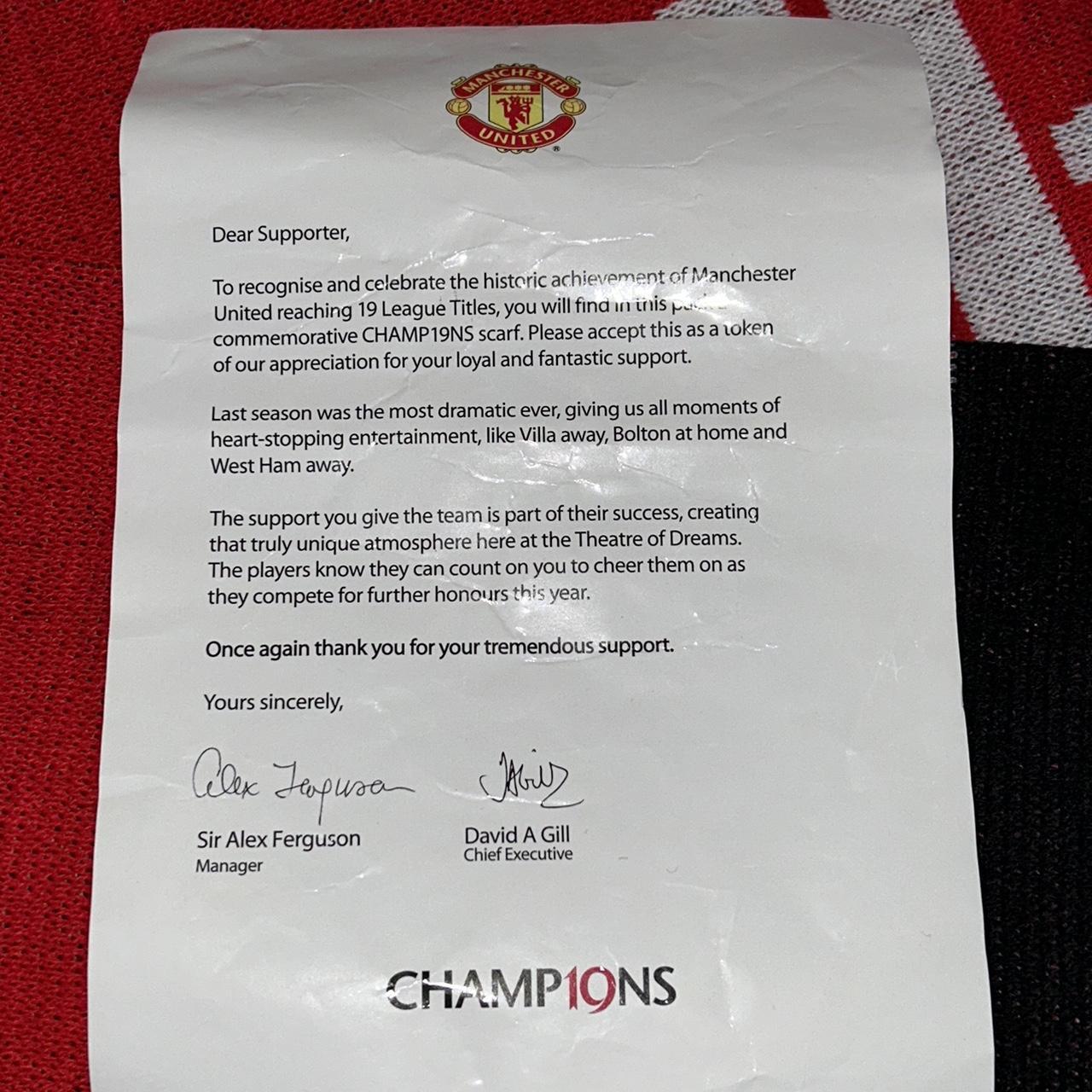 Official Manchester United CHAMP19NS football... - Depop