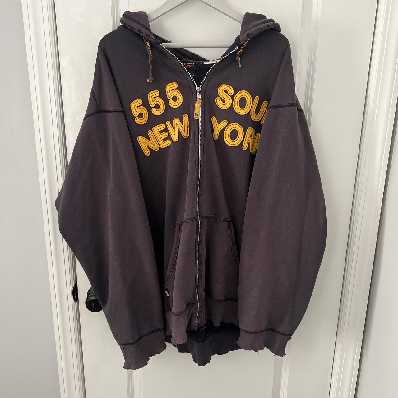 Beautiful Y2K Triple Five Soul dark blue blue faded... - Depop