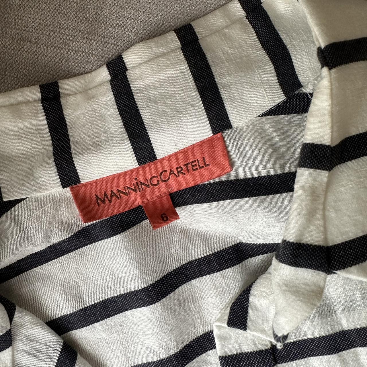 Manning Cartell Stripe Shirt SIZE 6 - Depop