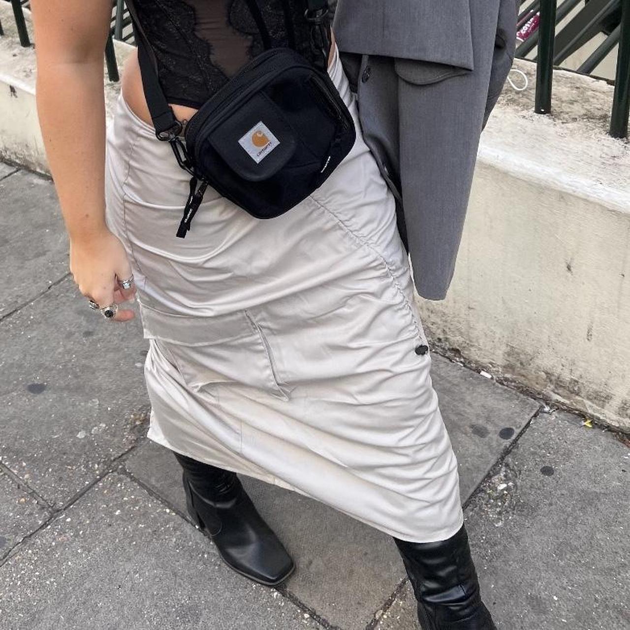 Motel Rocks cargo maxi skirt Fits size 6/8 Love it... - Depop