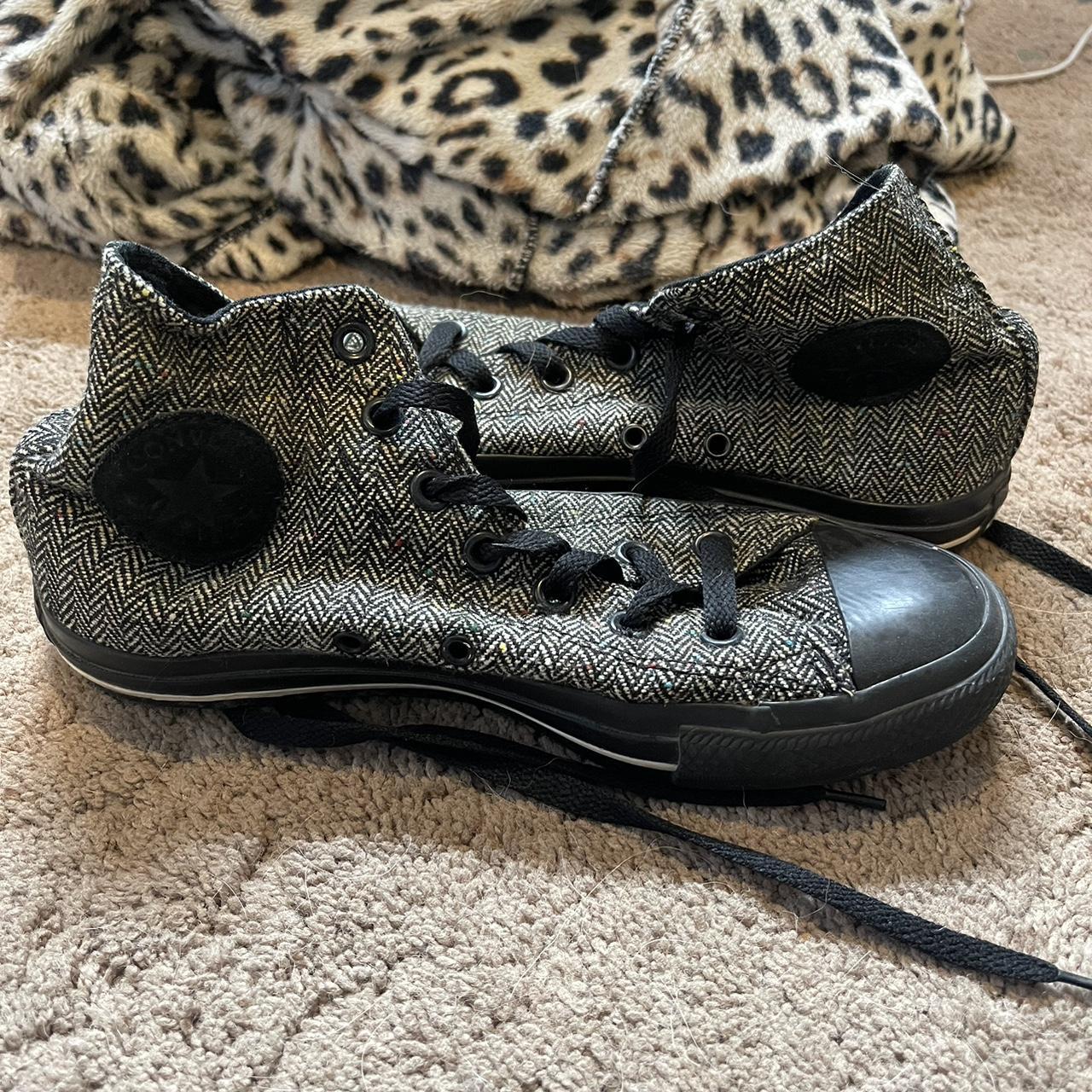 converse cool pattern size women 8 men’s 6 - Depop