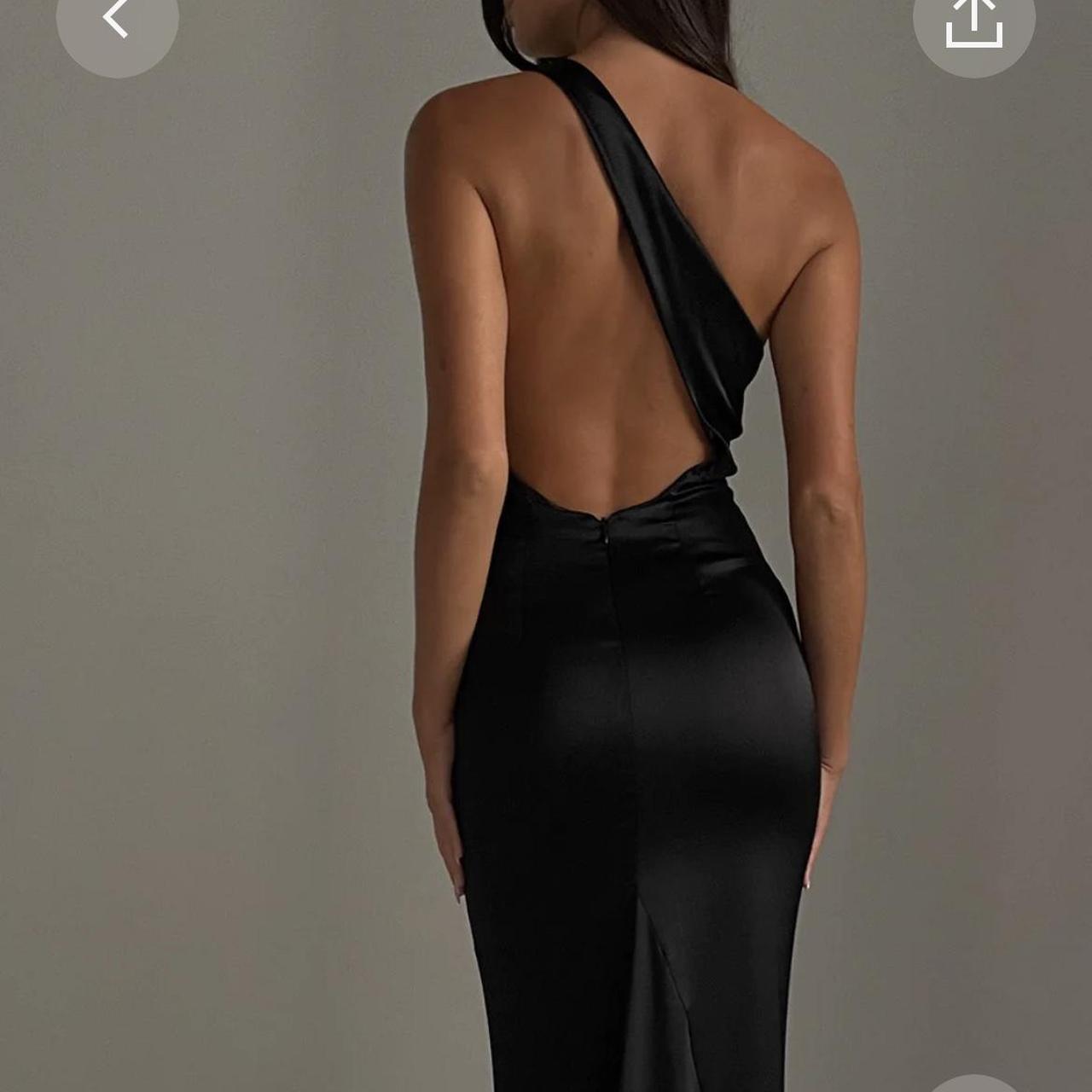 Meshki Women's Black Dress | Depop