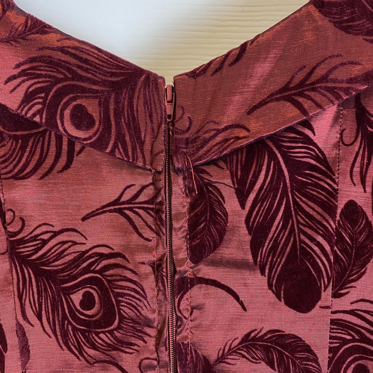 Stunning Red Retro Style Voodoo Vixen Dress with... - Depop