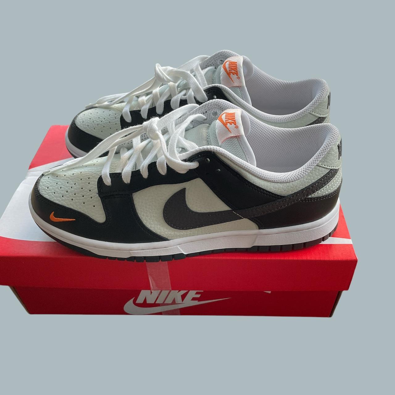 Nike Dunk Low GS "Panda" trainers. brand new in box,... - Depop