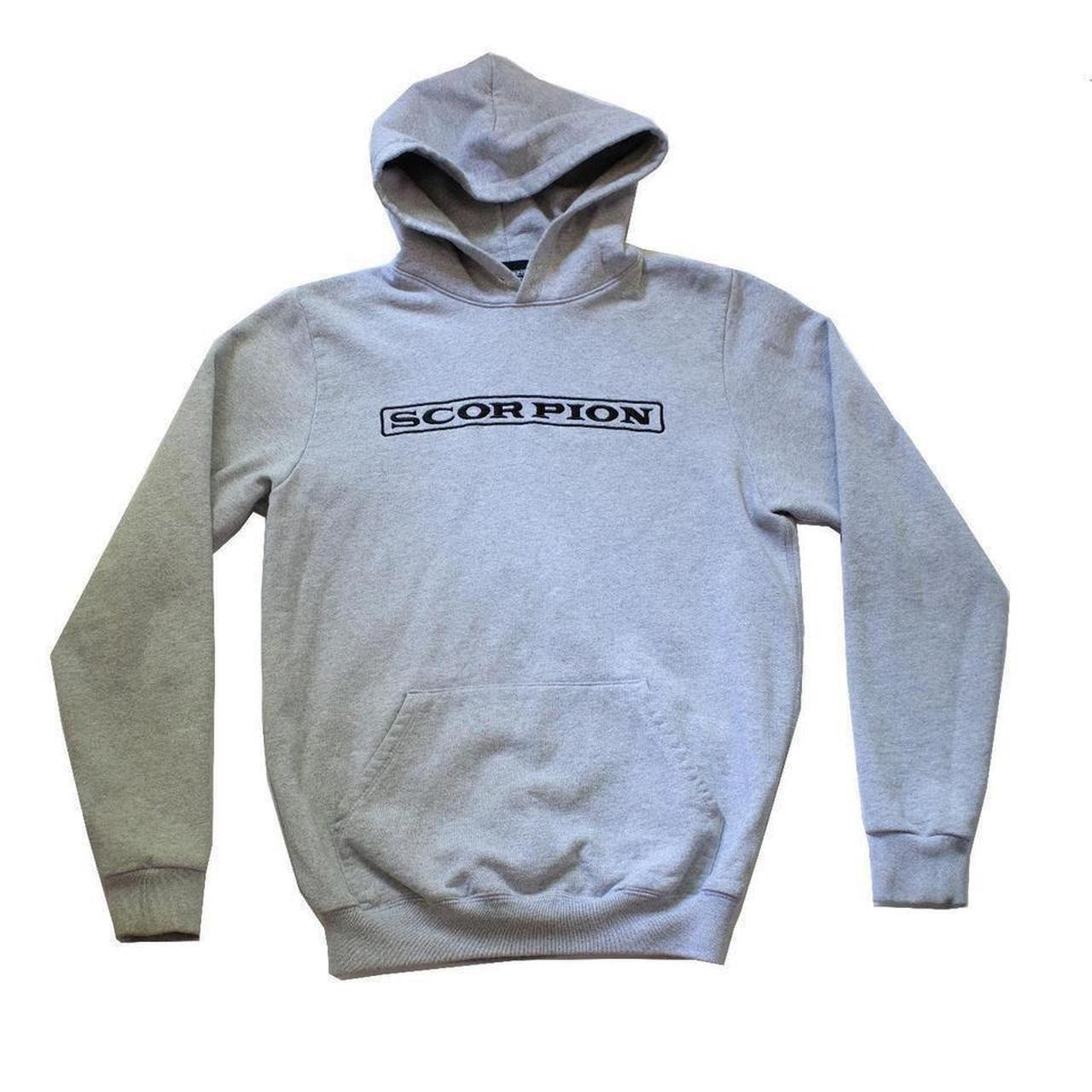 Grunge Y2K Skater Drake Sweatshirt 🔵 Gray Hoodie... - Depop