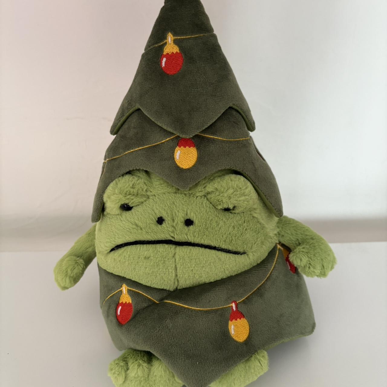 Christmas Tree Ricky Rain Frog #jellycat | Depop