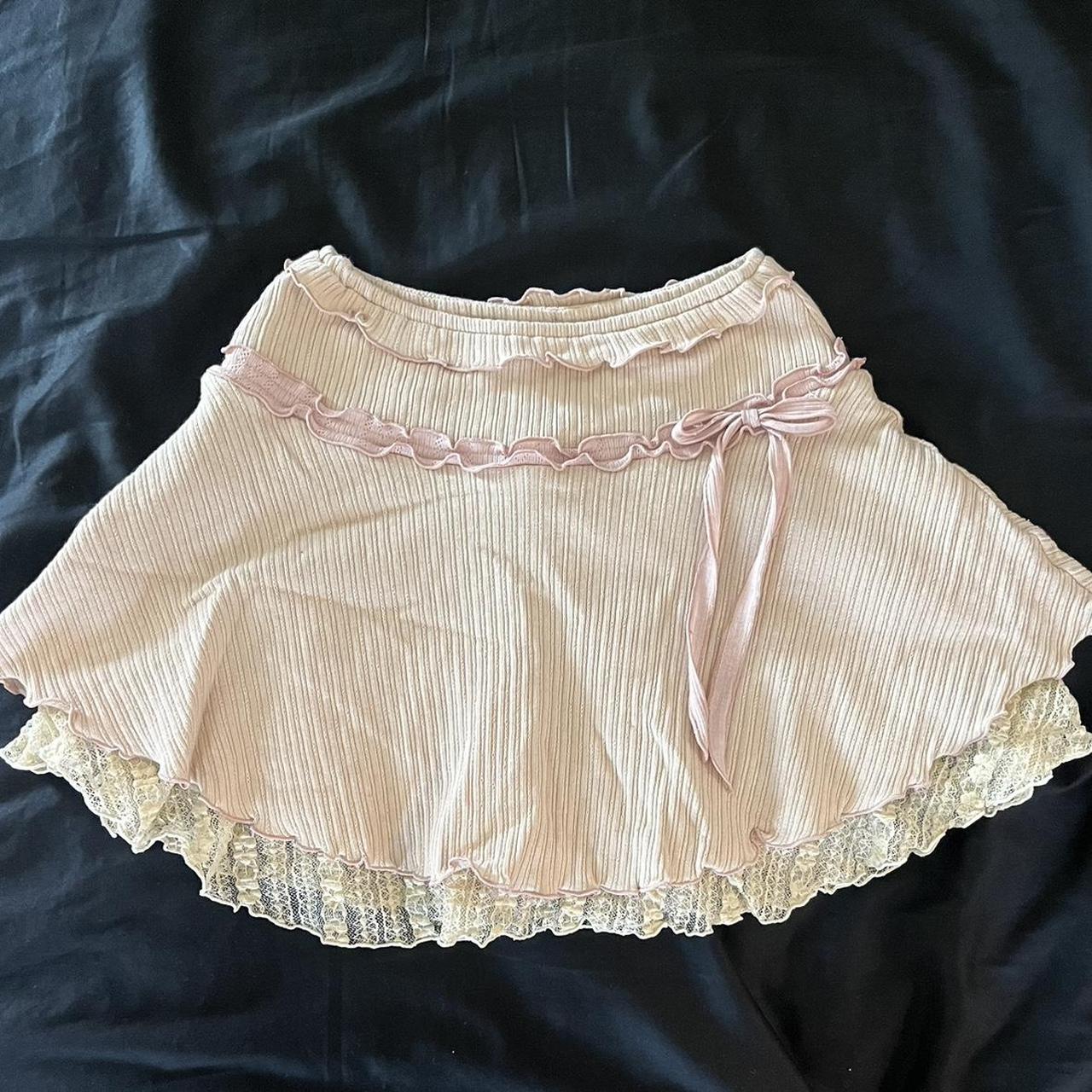 - lacemade rococo dance skirt - super cute coquette... - Depop