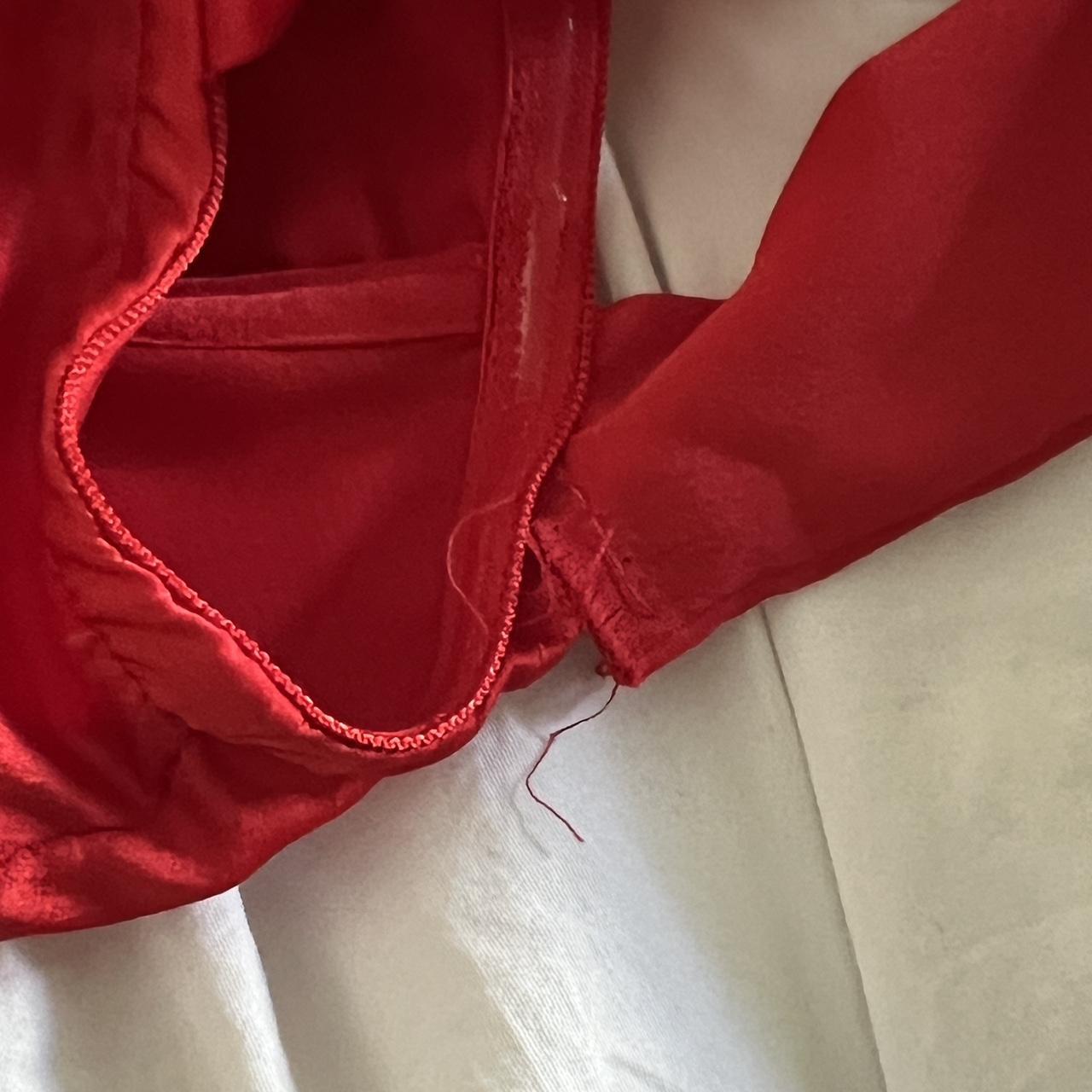 Lioness Women's Red Top | Depop
