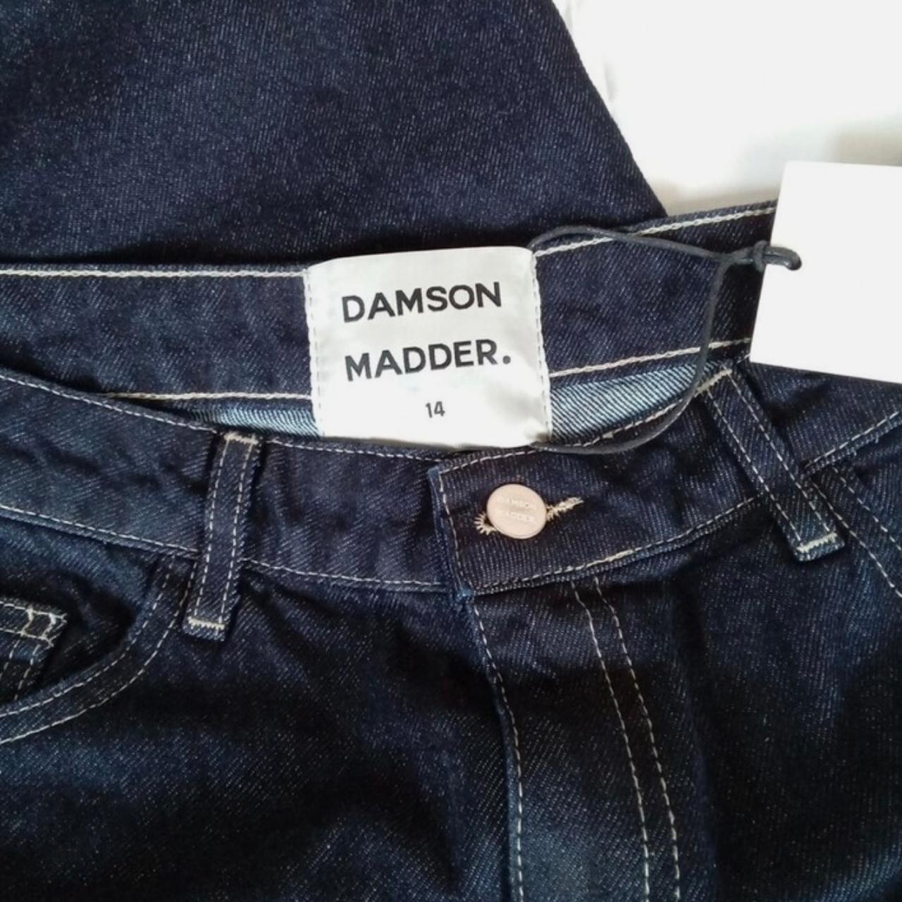 NWT, Dark denim dion cargo jeans from Damson Madder,... | Depop