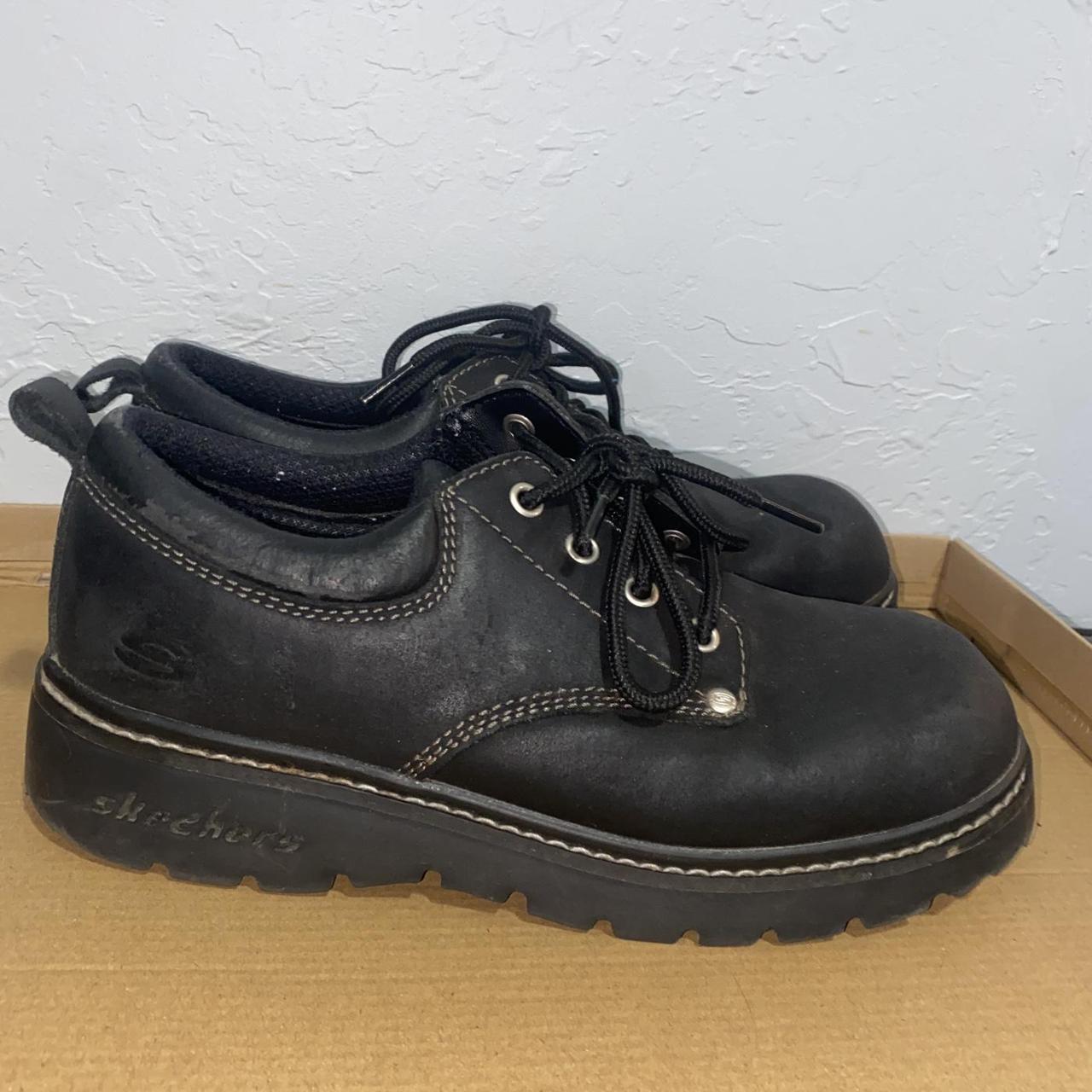 Vintage platform chunky Skechers 9.5 women 🖤... - Depop