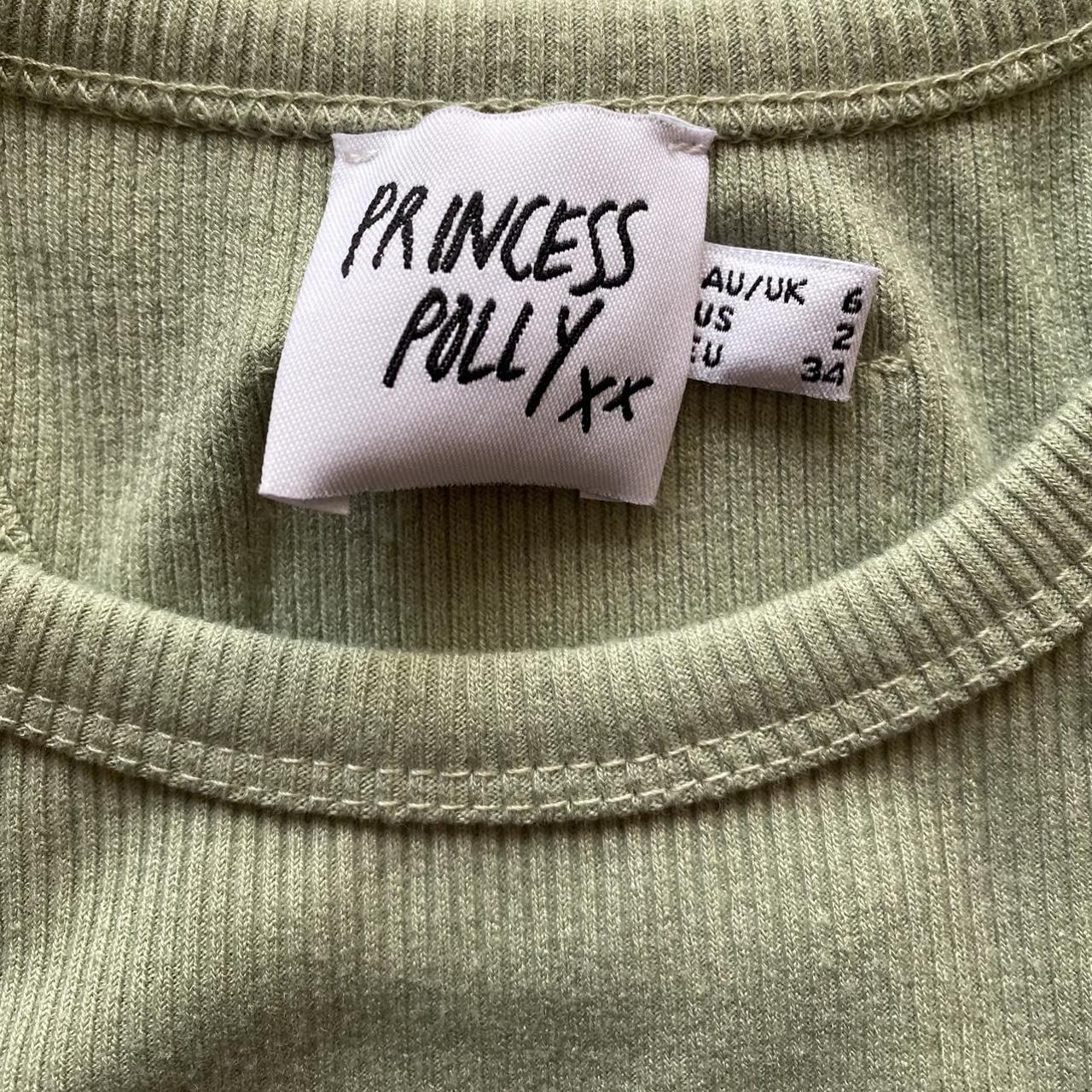 Princess Polly Racer Back Tank Top 💚 Size: 2... - Depop