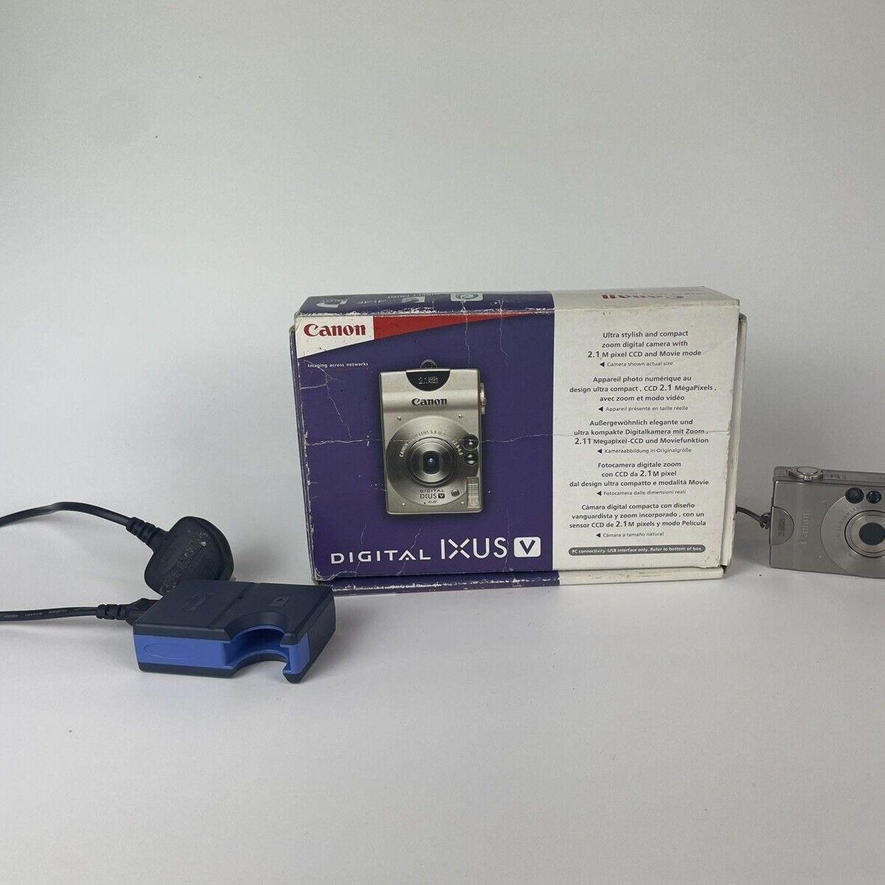 Digita Camera: Canon Digital Ixus V3 (3.2MP) With... - Depop