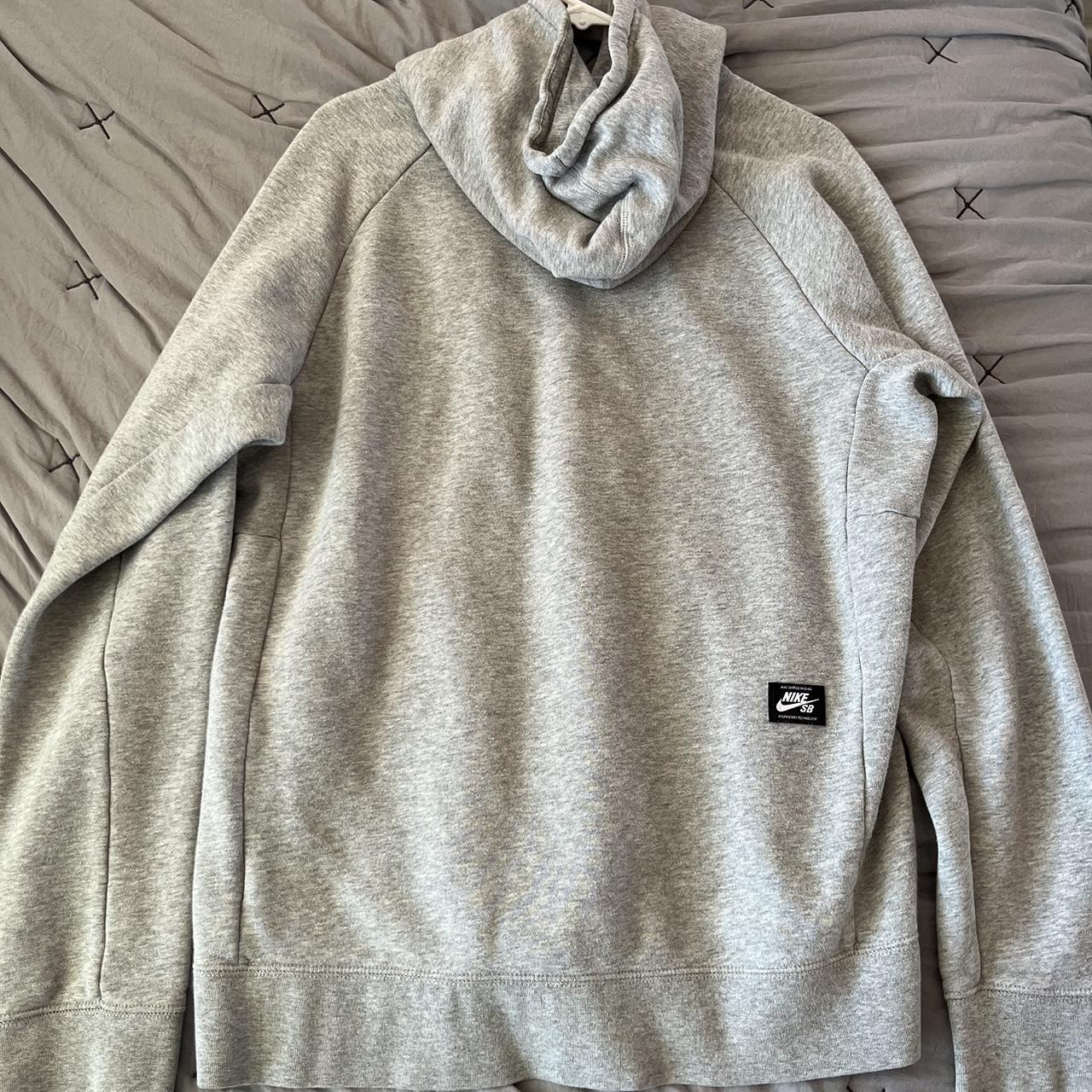 Grey Nike SB hoodie Small stain above pocket For... - Depop