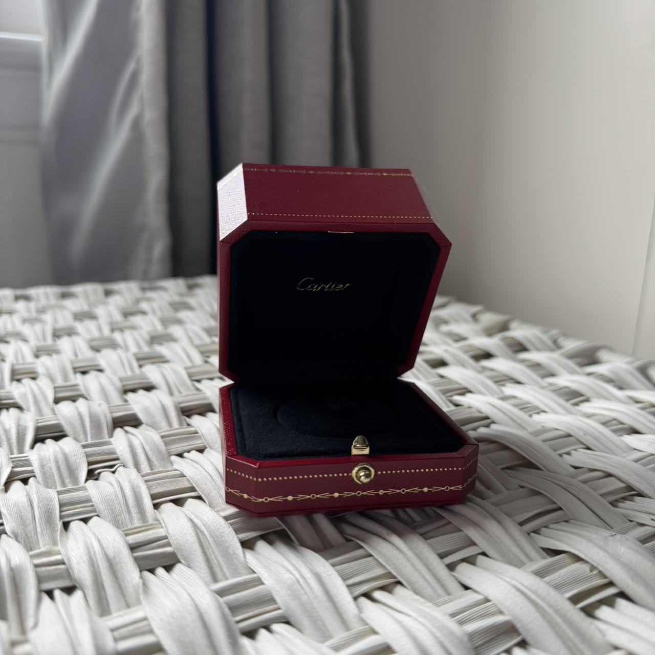 Authentic Cartier Ring Box Perfect for travels or... | Depop