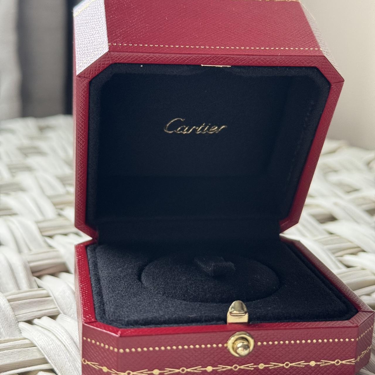 Authentic Cartier Ring Box Perfect for travels or... | Depop