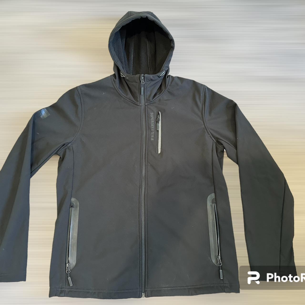 Superdry Softshell Rain Jacket Size L #superdry... - Depop