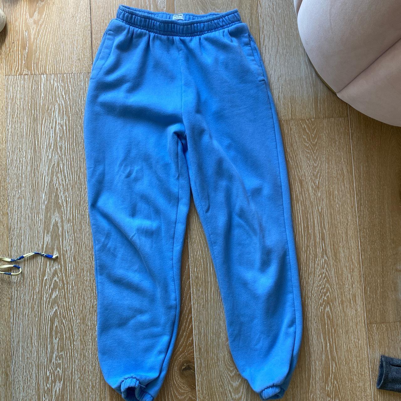 cotton on blue trackies size s selling $15 - Depop