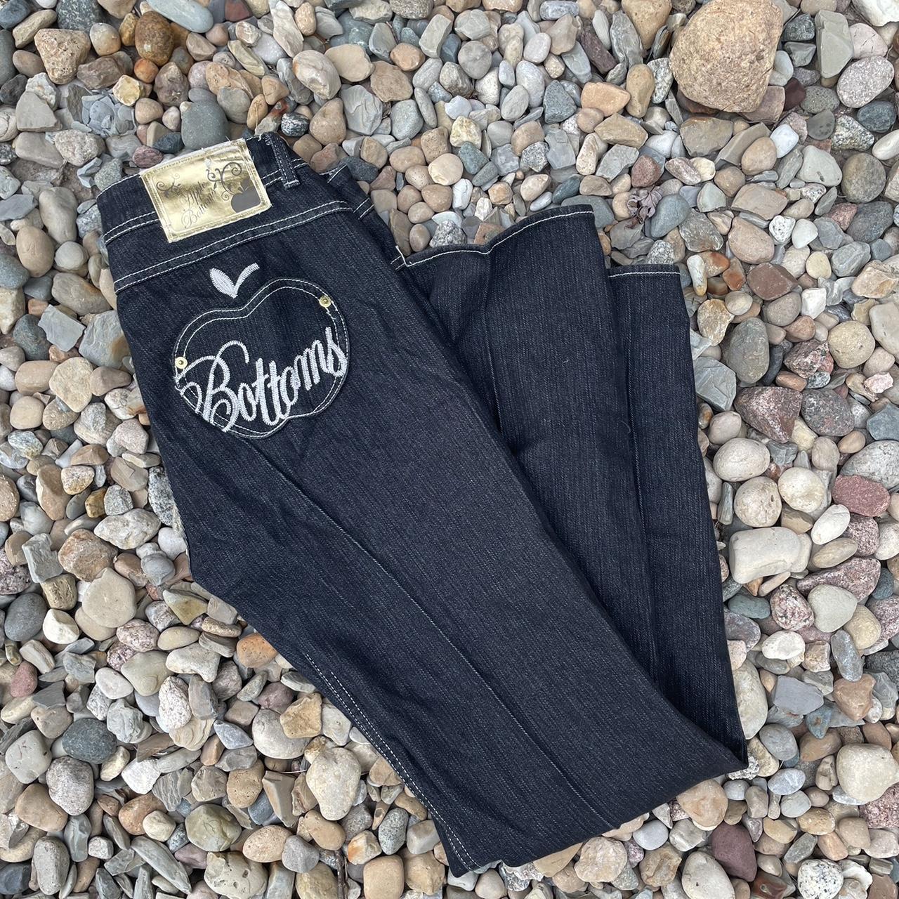 Vintage Y2K Apple Bottom Jeans #applebottoms #punk... - Depop