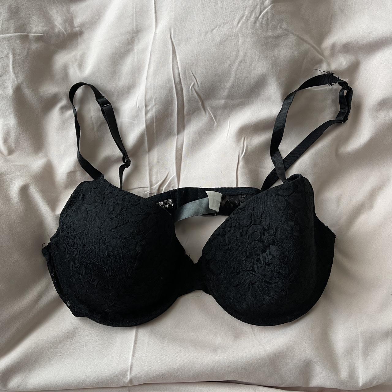 George Women's Black Bra | Depop