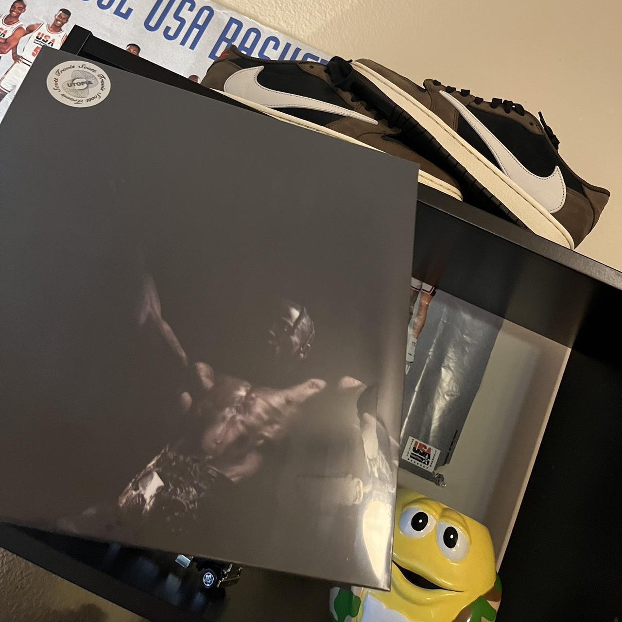 Brand new Travis Scott utopia rap vinyl... - Depop