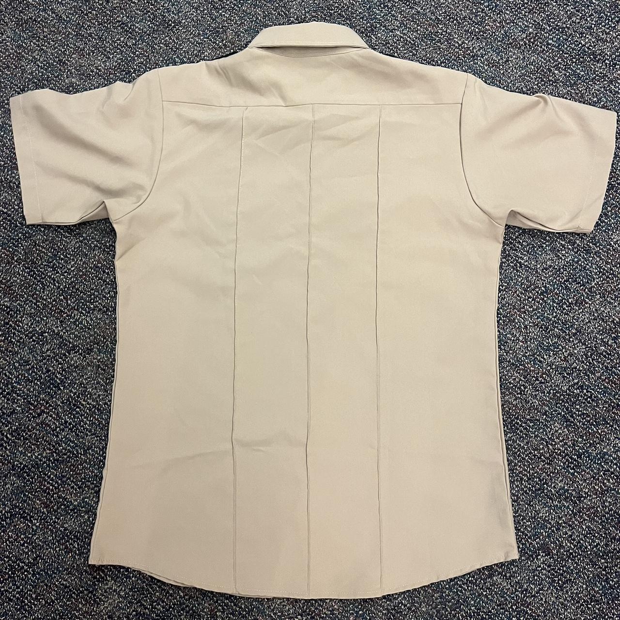First Class collared work shirt. Size L, never worn. - Depop