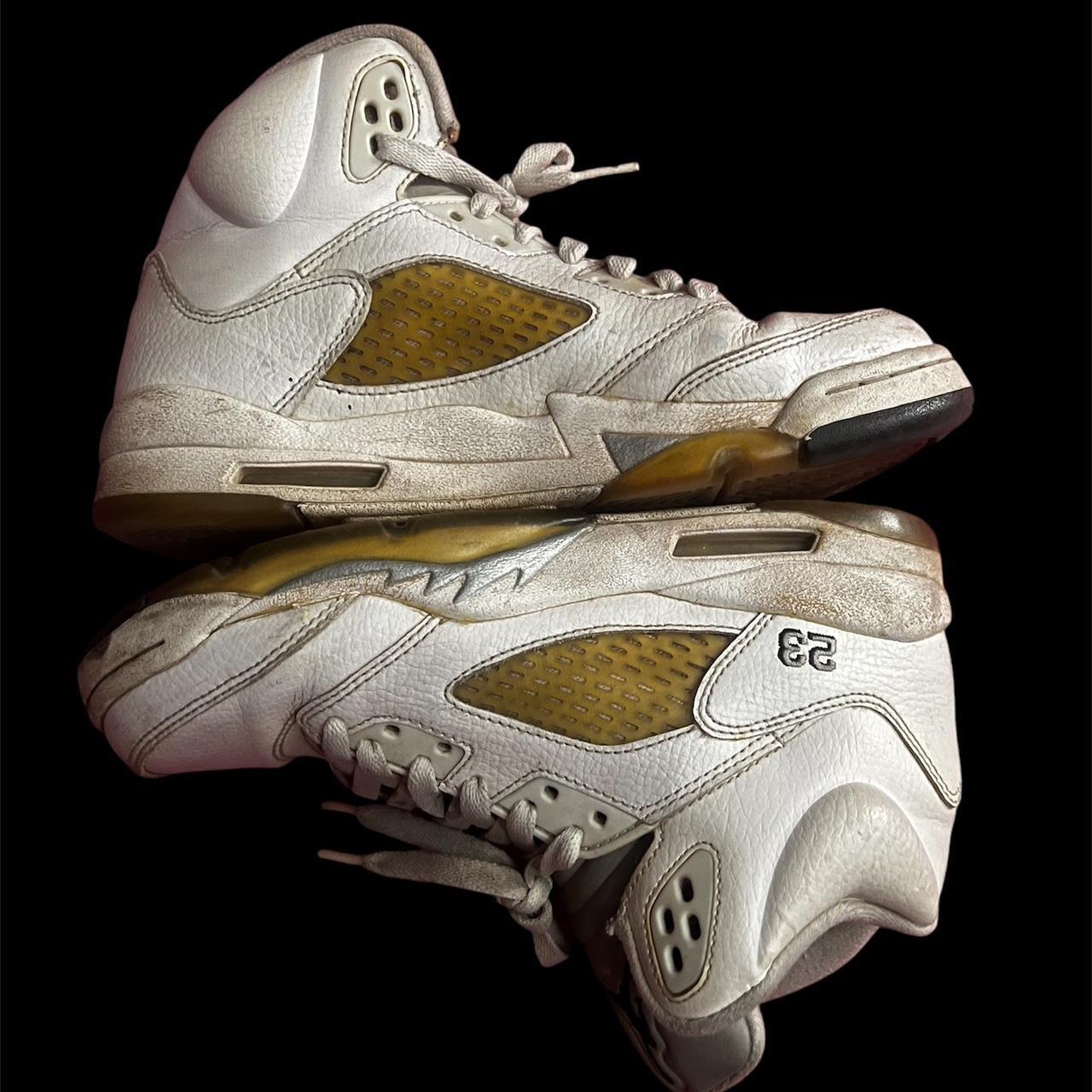 JORDAN 5s RETRO -Size 5 -Flaws shown in pictures... | Depop