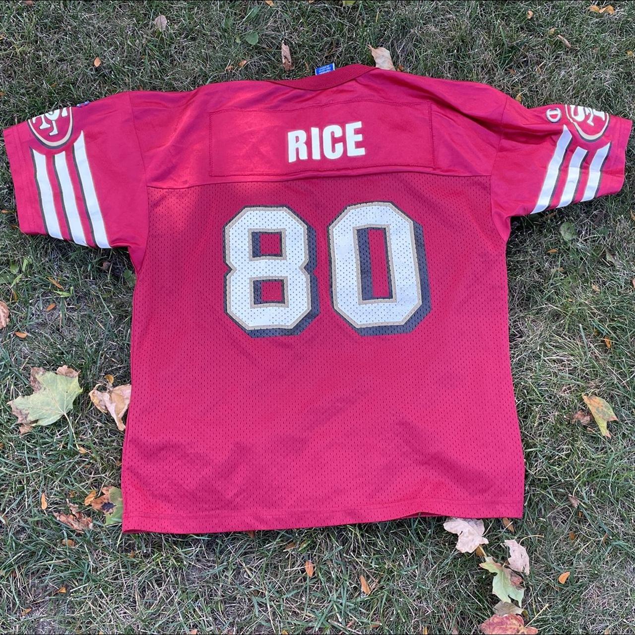 Vintage Jerry Rice Jersey San Francisco... - Depop