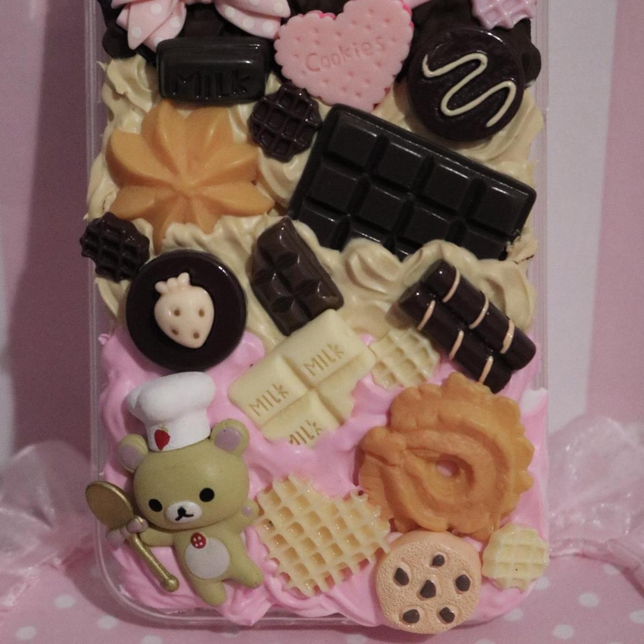 korilakkuma neapolitan ice cream / chocolate pastry... | Depop