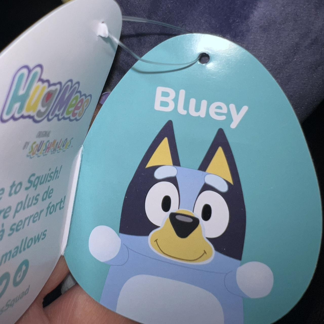 Squishmallow Bluey Hug Mee Hugmees 10” Plush NWT No... - Depop