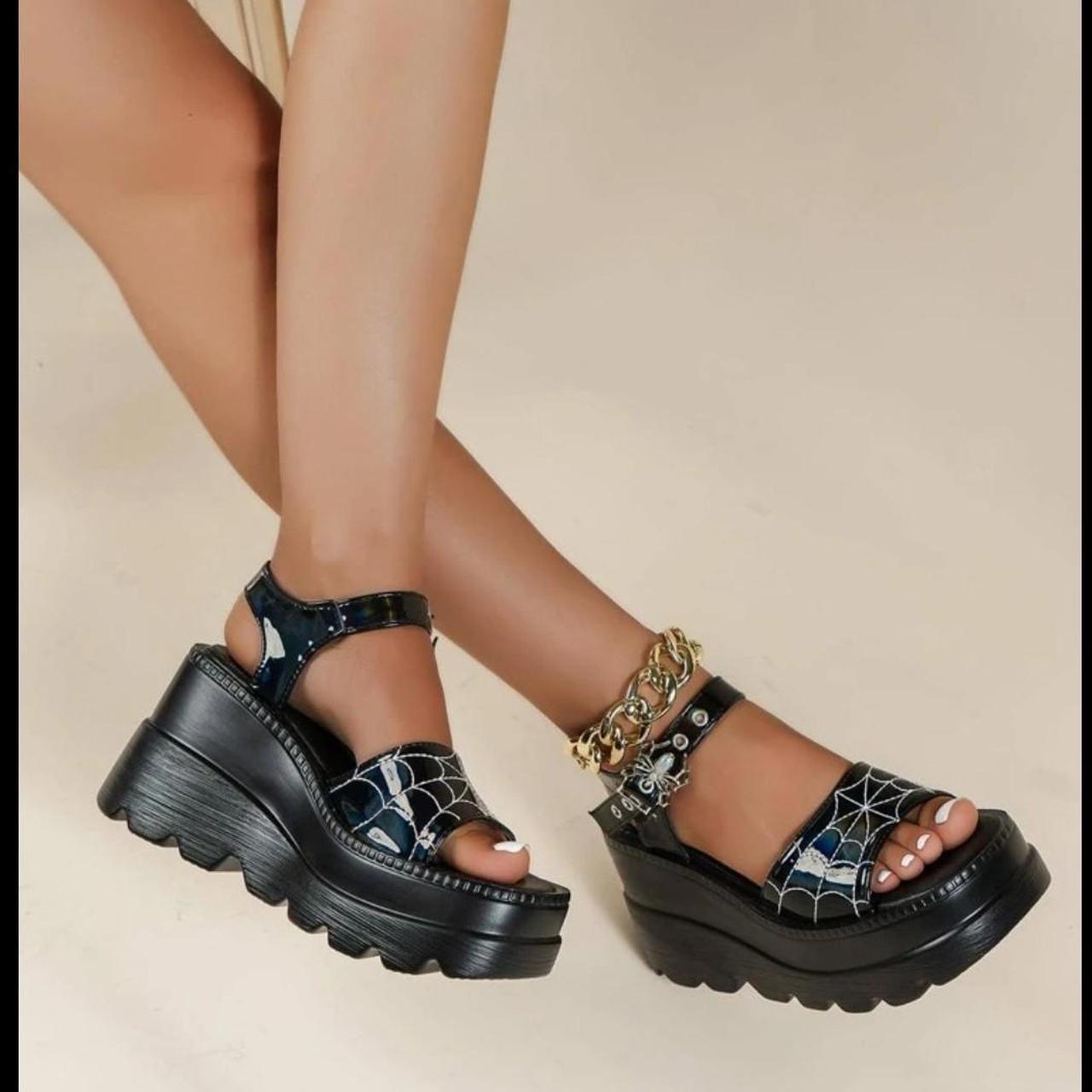 Spider web sandals Brand... - Depop