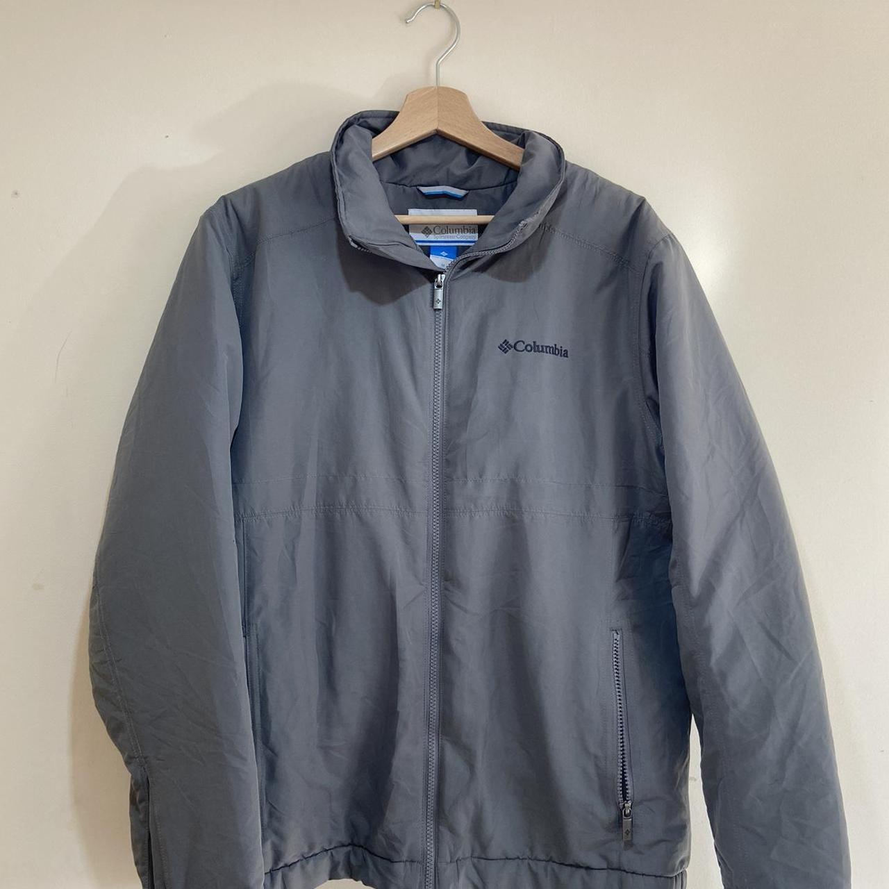 Mens Grey Columbia Jacket Size: M Condition... - Depop