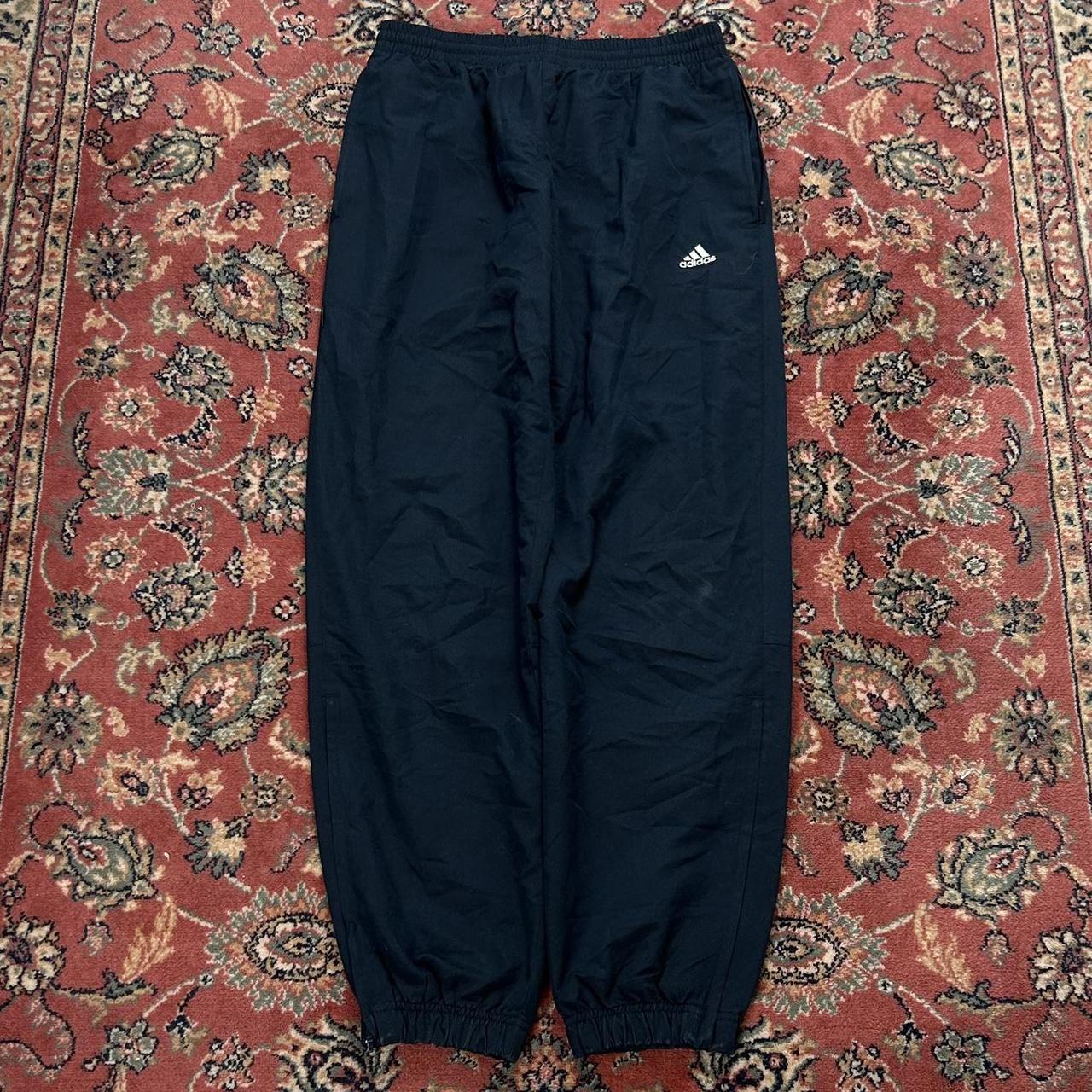 Vintage Adidas Joggers Navy Good condition, few... - Depop