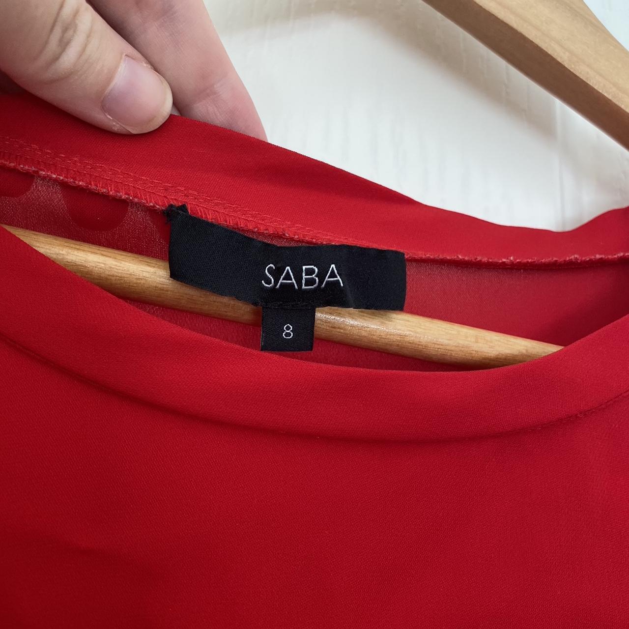 Red Saba tee. 100% Perfect condition, just needs a... - Depop