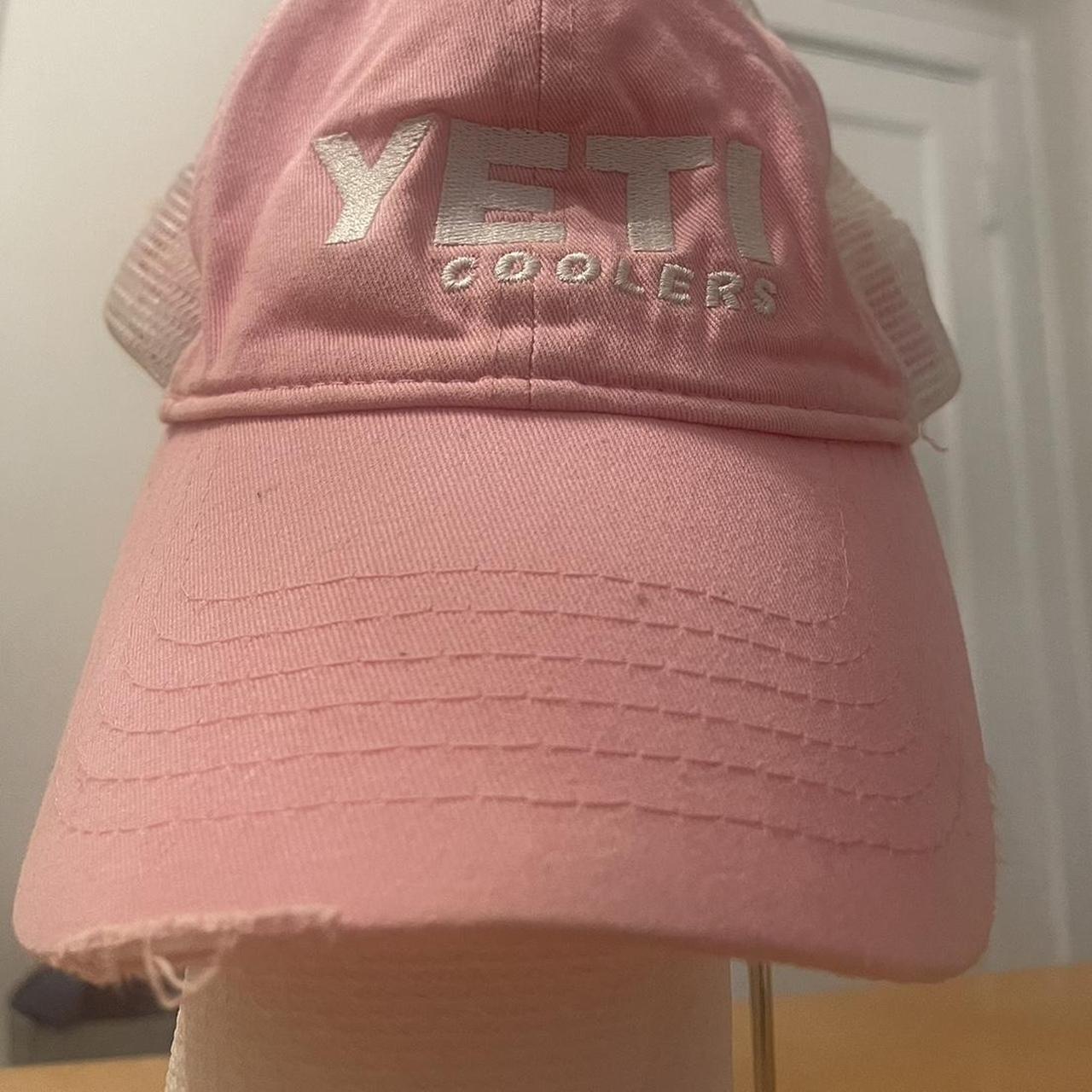 light pink yeti cooler hat, came with a scuff on the... - Depop