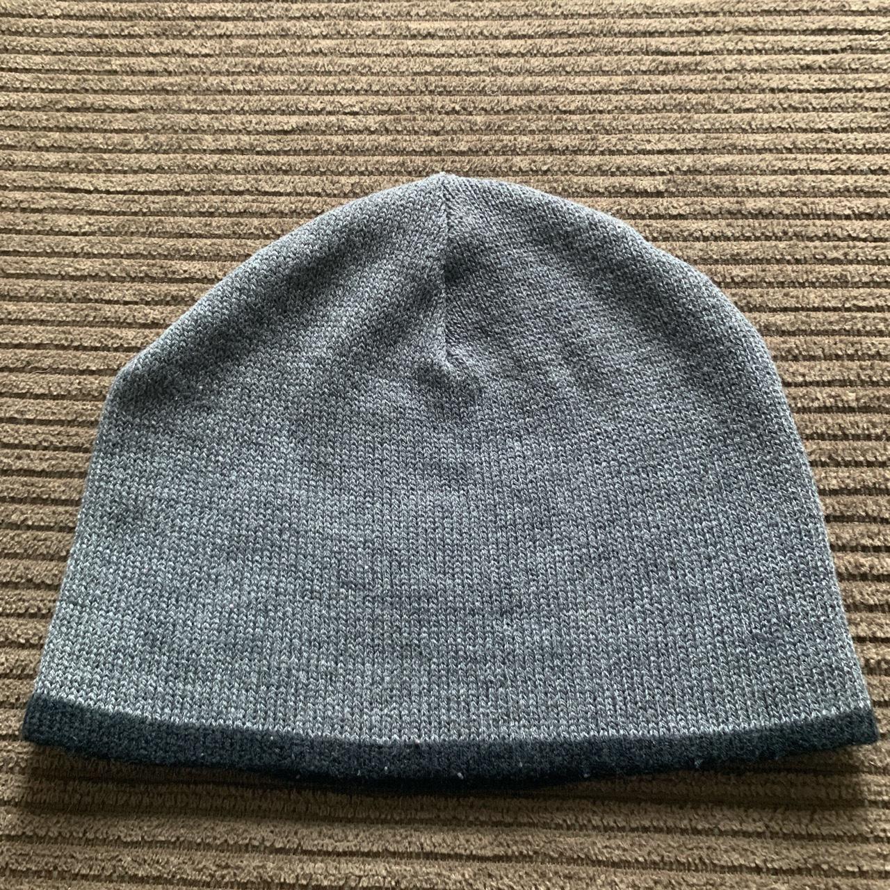 Grainger work beanie - grey & black - Depop