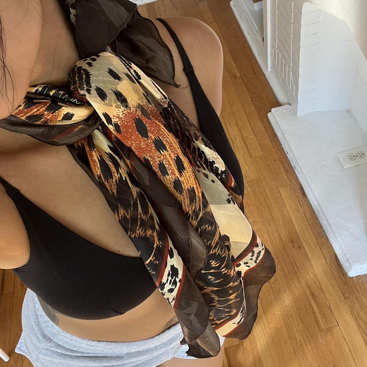 xtra big scarf! - Depop