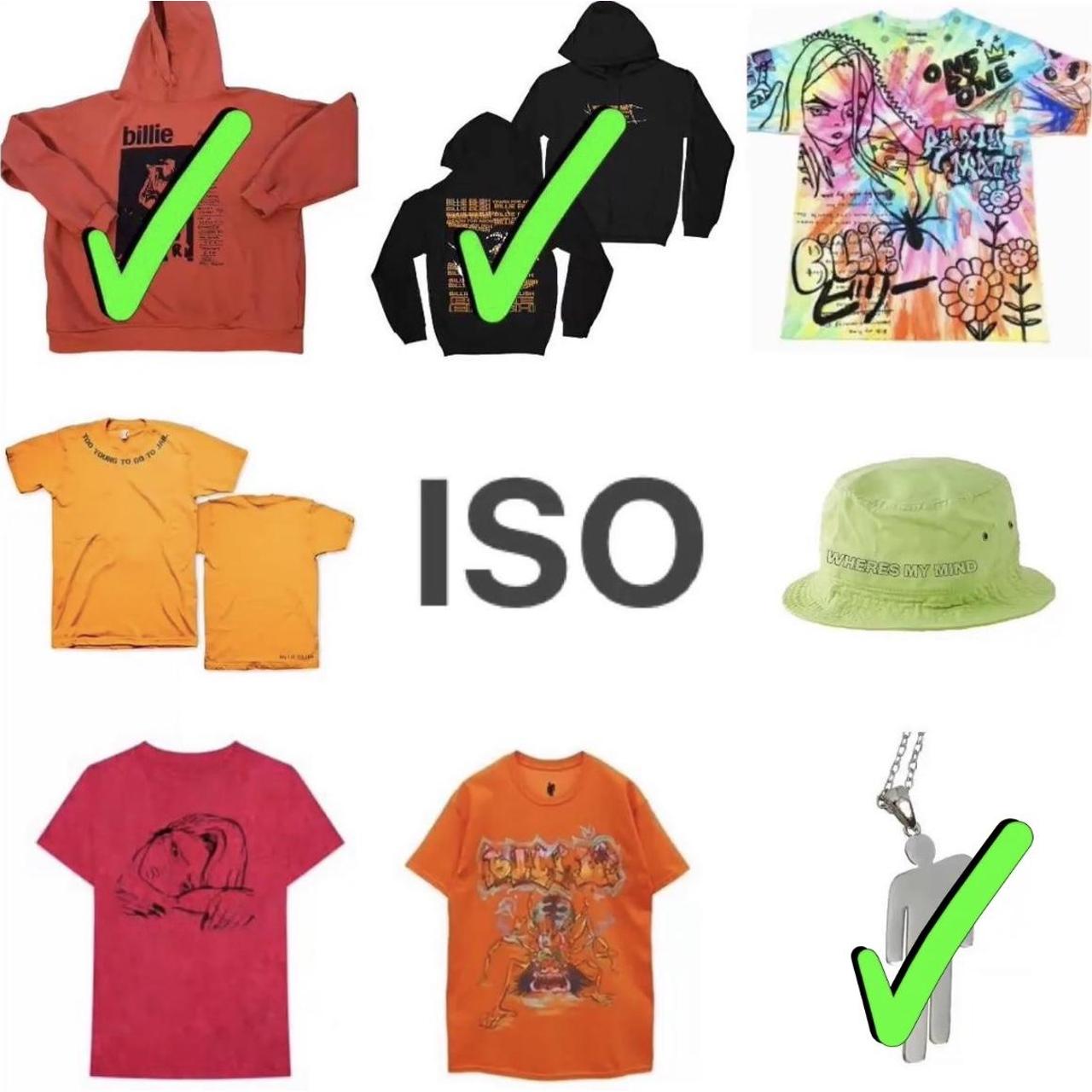 Do Not Buy! My ISO Billie Eilish merch! Looking for... - Depop
