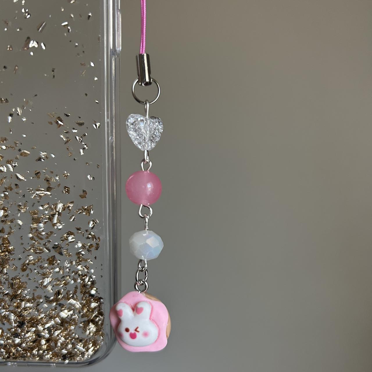 doughnut bunny phone charm 🐰 + shipping 📦... - Depop