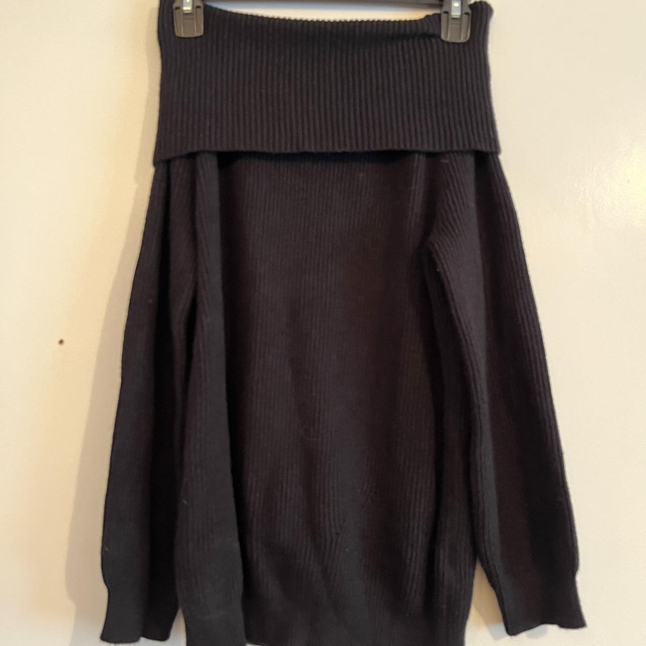 Regina George off the shoulder black sweater Size... - Depop